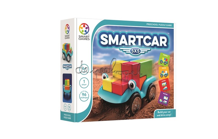 SG 018 SmartCar 5x5 van het merk Smartgames bij De Speelvogel